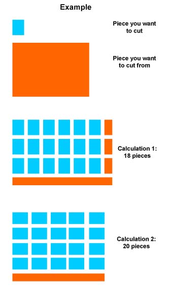 Quilter's Paradise - Free Piece Count Calculator
